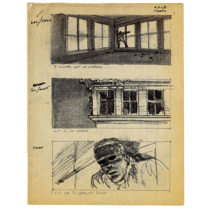 Lot #957: BLADE RUNNER (1982) - Rick Deckard and Roy Batty Fight ...