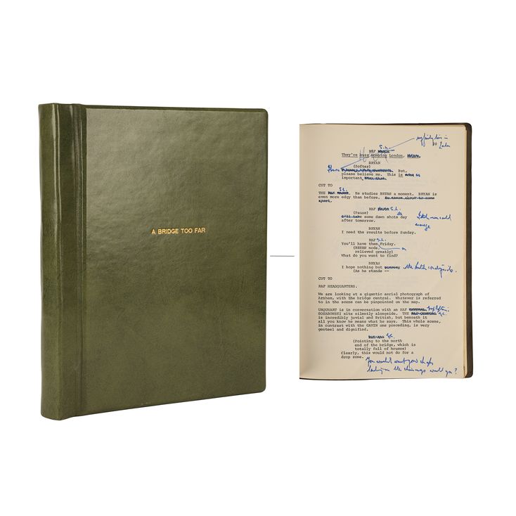 Lot 966 - Richard Attenboroughs Personal Heavily Annotated Shooting ...