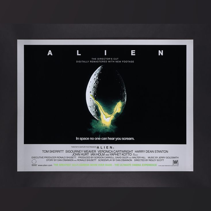 Lot 15 - Online Poster Auction - UK Quad, 2003 | ALIEN (1979)