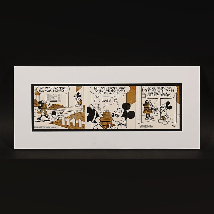 255. Original Hand-Drawn Comic Strip by Carson Van Osten, 1982 ...