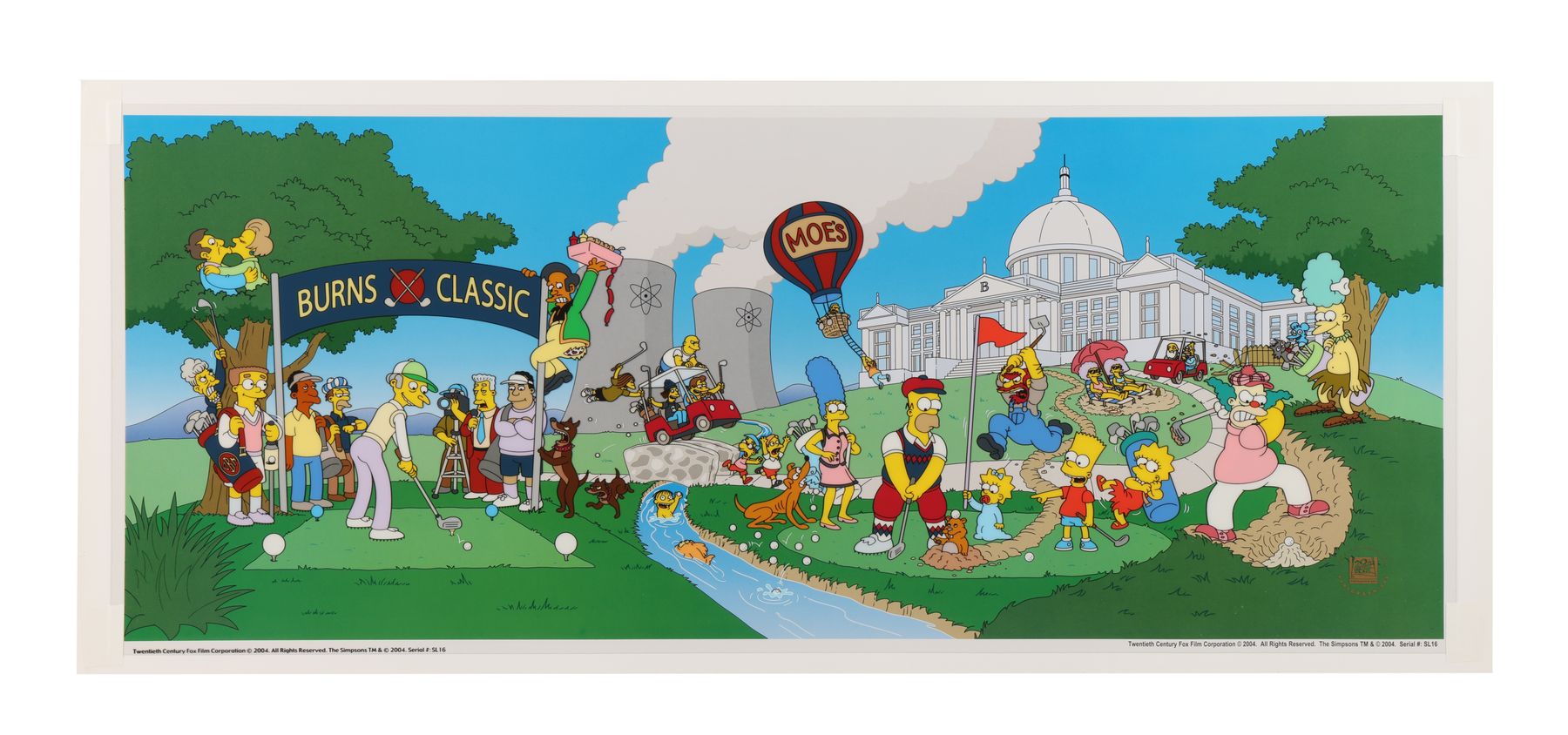 2081. 'Burns Classic'' Limited Edition Sericel ### THE SIMPSONS (T.V ...