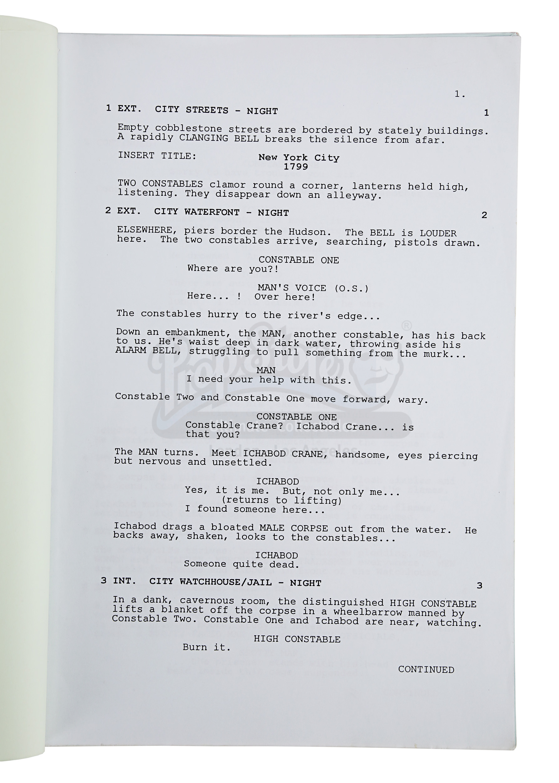 Script | Prop Store - Ultimate Movie Collectables