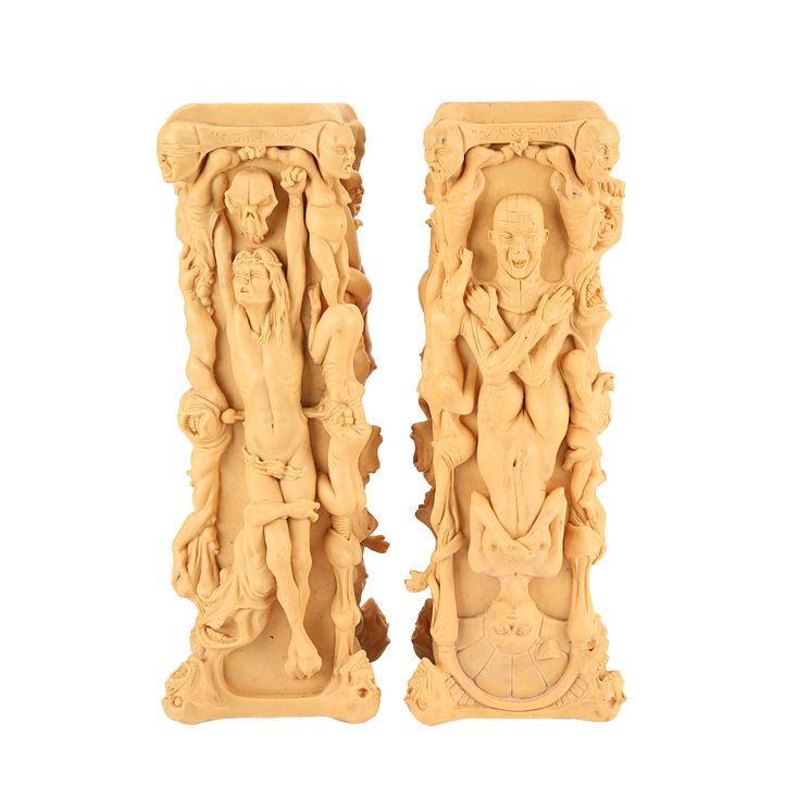 Pair of Pillar of Souls Maquettes | HELLRAISER III: HELL ON EARTH (1992)