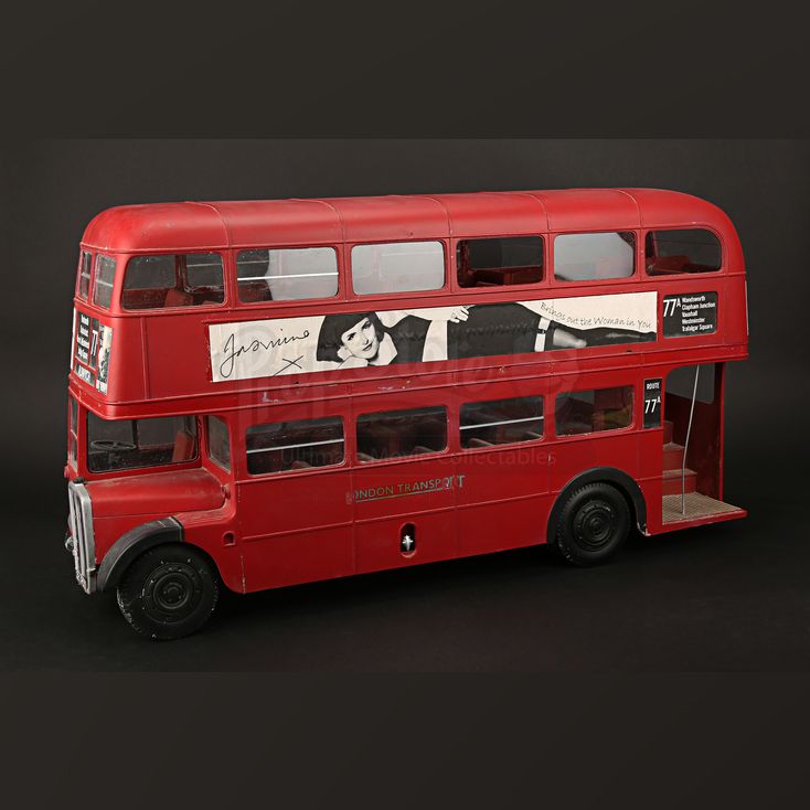 Red London Bus Model Miniature | AVENGERS, THE (1998)