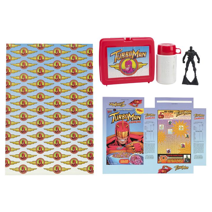 Lot 698 - TurboMan Action Figure Test Maquette, Box Cover Proofs, and ...