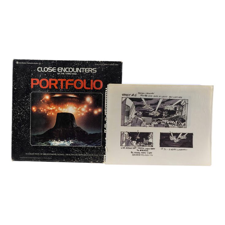 1362. Douglas Trumbull Collection Hand-Drawn End Credit Storyboards and ...