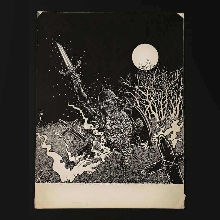 Terry Prince Hand-Drawn KNB Crew Shirt Art | ARMY OF DARKNESS (1992)