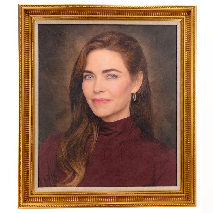 Lot 45 Victoria Newmans (as played by Amelia Heinle) Framed Signed ...