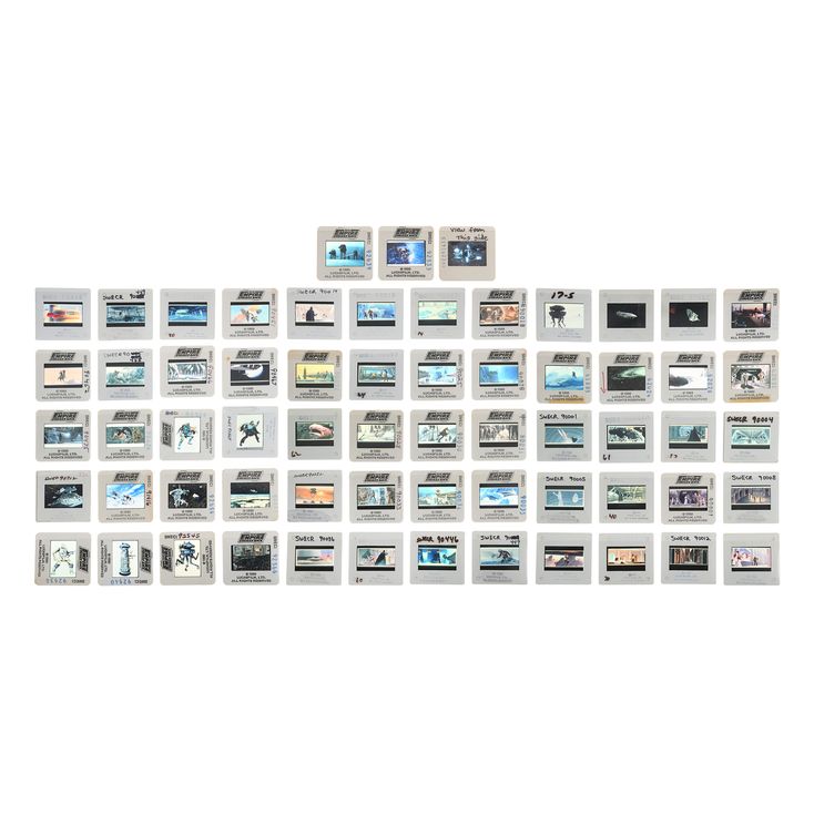 63 Photographic 35mm Slides, 1980 | STAR WARS: THE EMPIRE STRIKES BACK ...