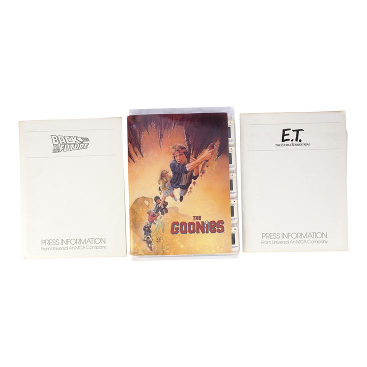 16. Set of Three Press Kits with 35mm Production Slides ### AMBLIN ...