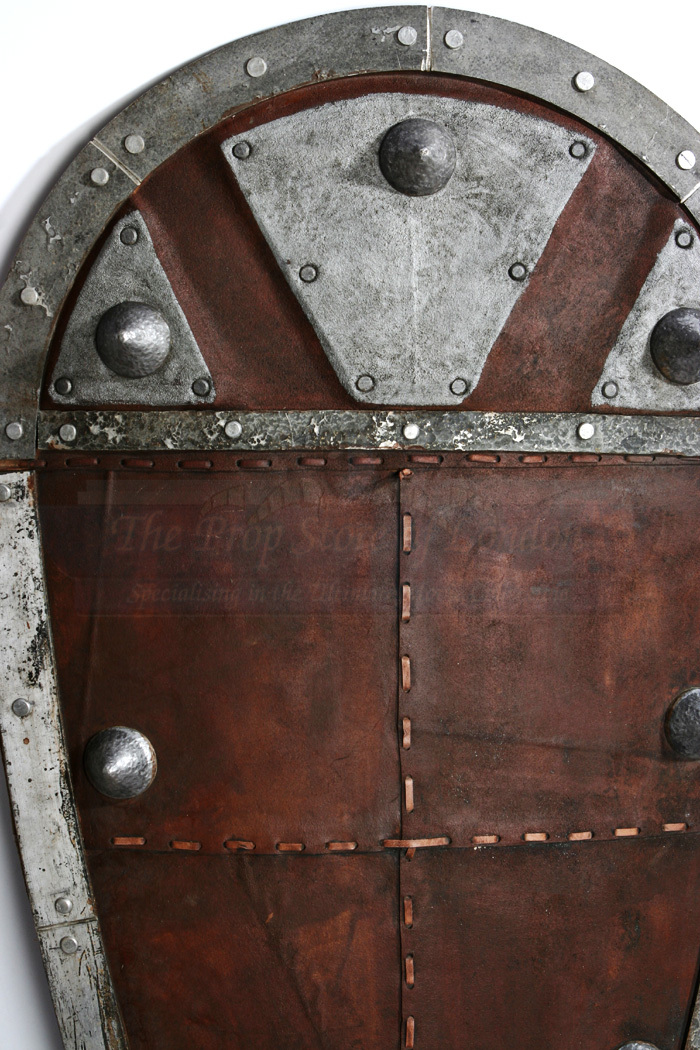 Large Brown Metal Shield | Prop Store - Ultimate Movie Collectables