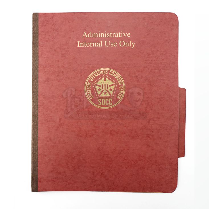 Strategic Operations Command Center (SOCC) File Folder | INCREDIBLE ...