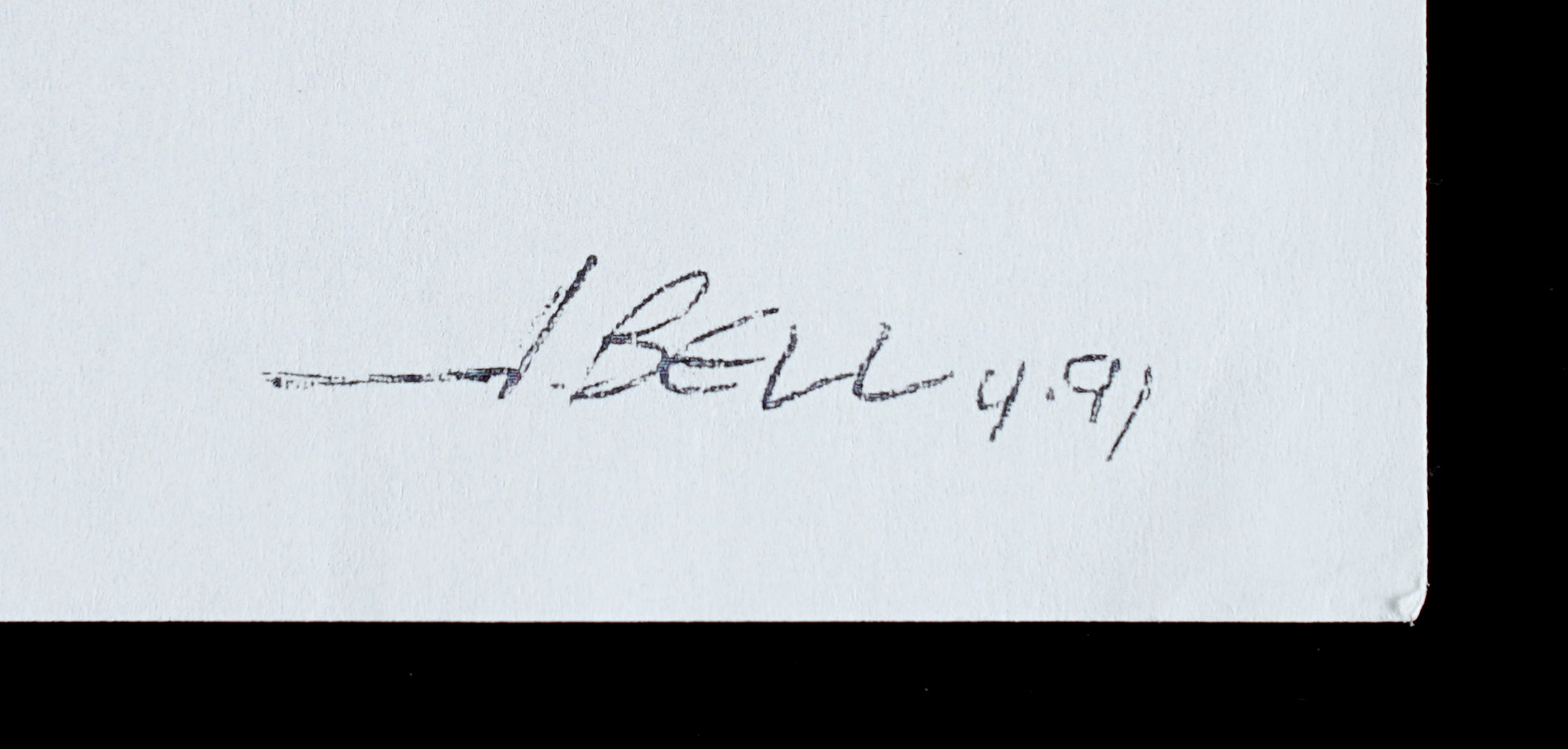 John Bell Signature