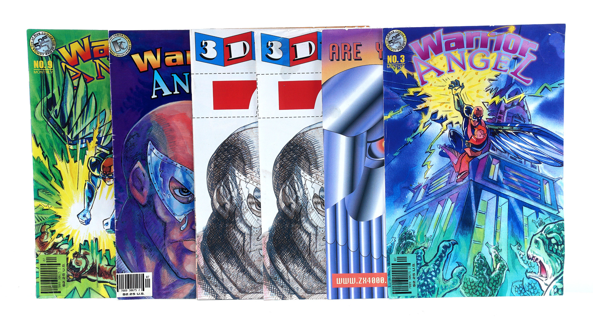 Lot #860 - SMALLVILLE (T.V. SERIES, 2001 - 2011) - Set of Warrior Angel ...