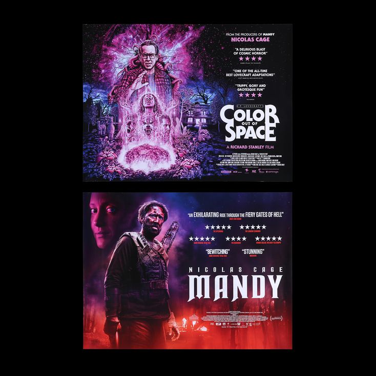 Lot 260 - Cinema Poster Live Auction - Two UK Quads, 2018, 2019 | MANDY ...