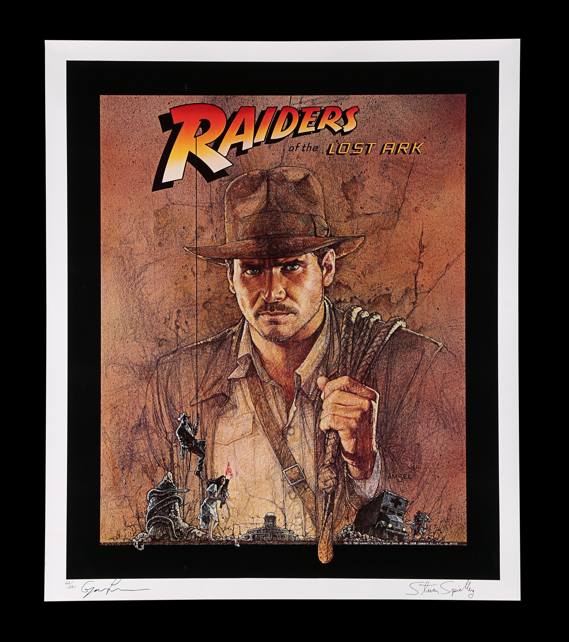 Lot #184 - RAIDERS OF THE LOST ARK (1981) - George Lucas and Steven ...