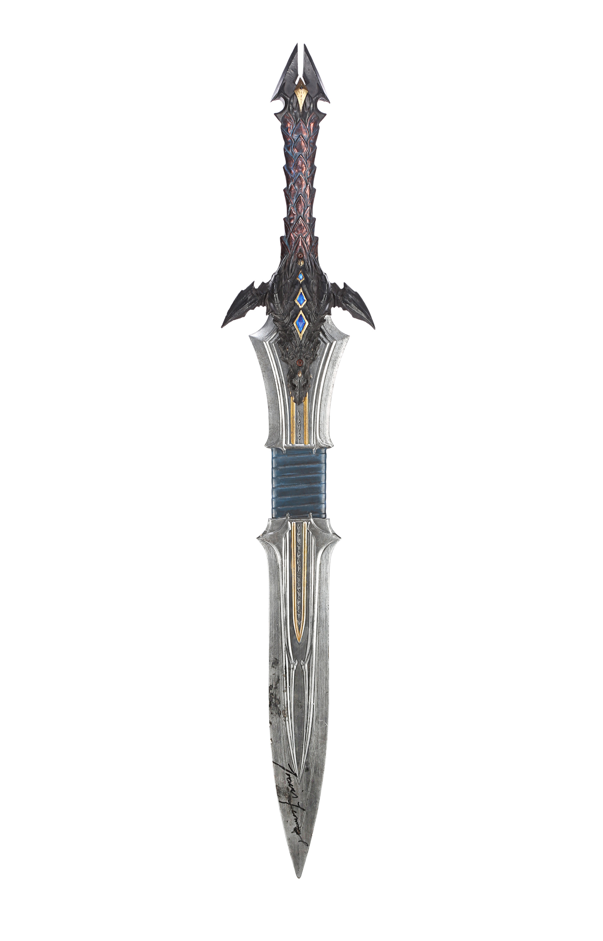 Lot #397 - WARCRAFT (2016) - Travis Fimmel-autographed Anduin Lothar ...