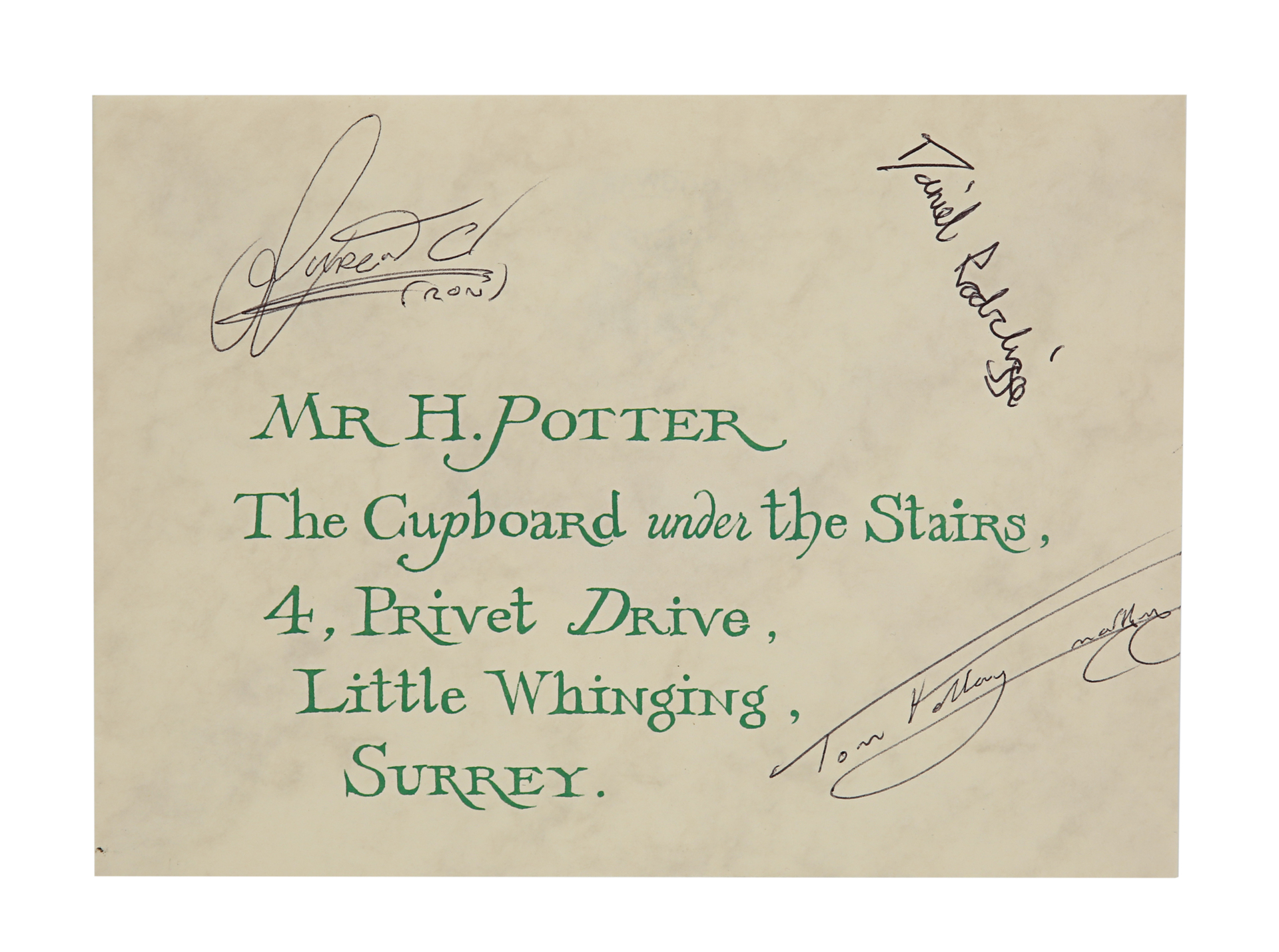 Lot #628 - HARRY POTTER AND THE PHILOSOPHER'S STONE (2001) - Cast ...