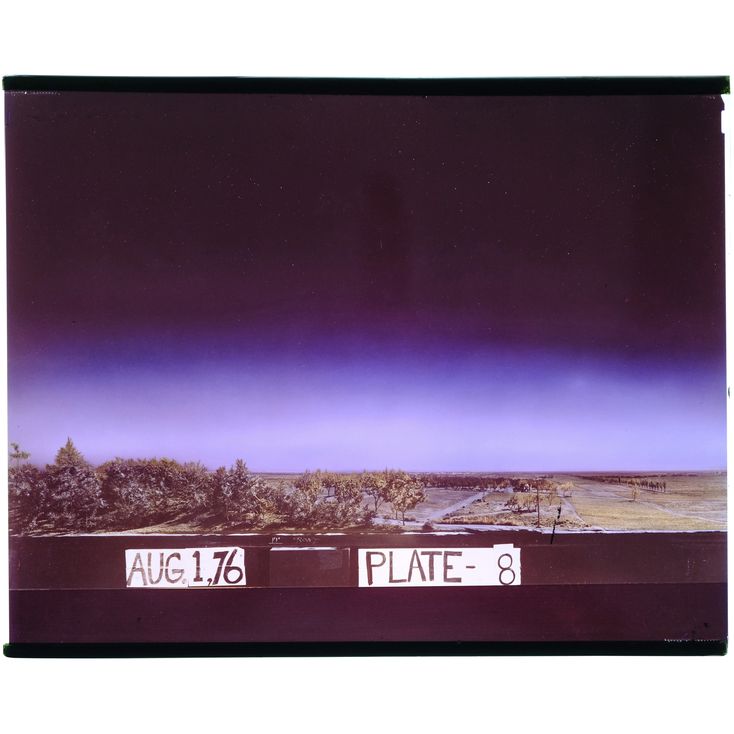 Lot 696 - Starry Sky and Muncie, Indiana Projection Plate | CLOSE ...