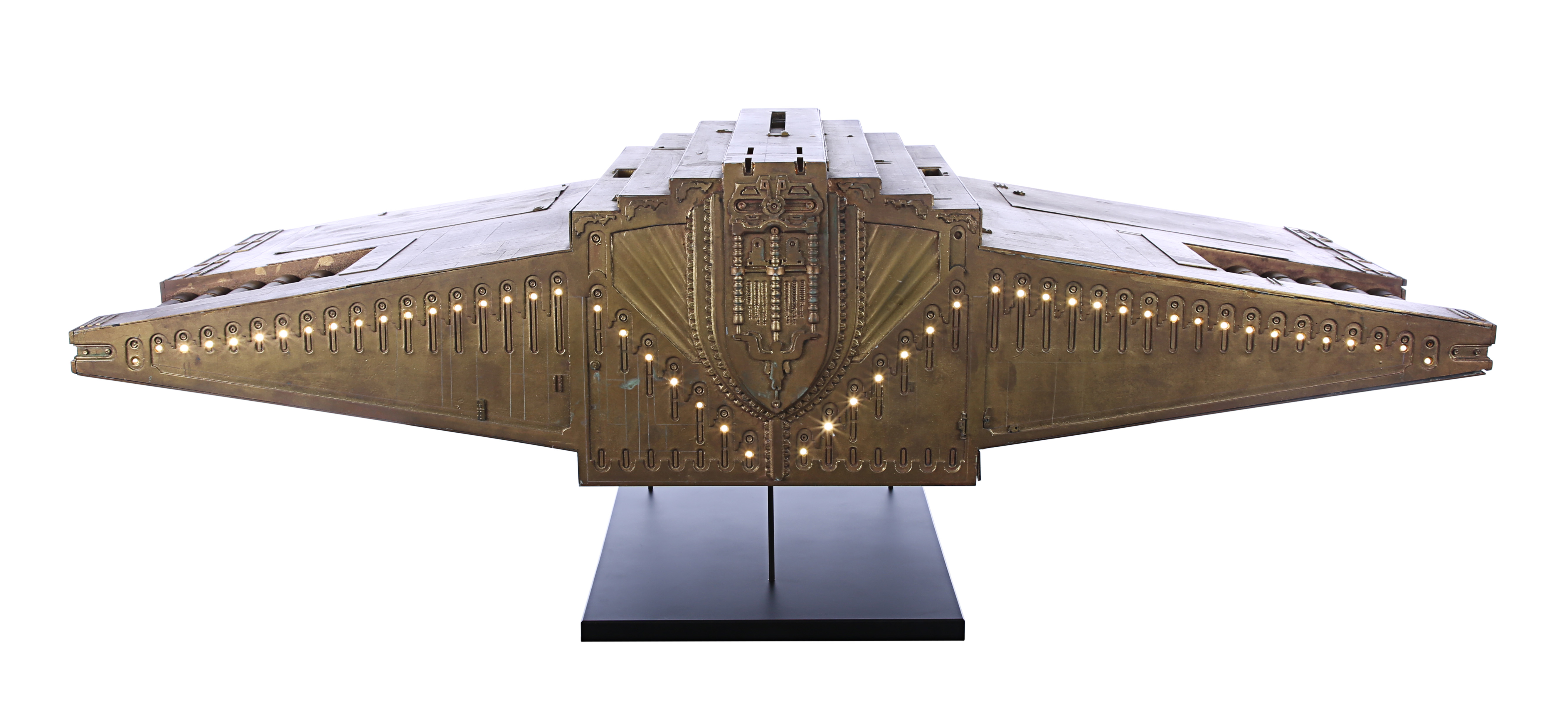Lot #90 - DUNE (1984) - Light-up Emperor's Flagship Model Miniature
