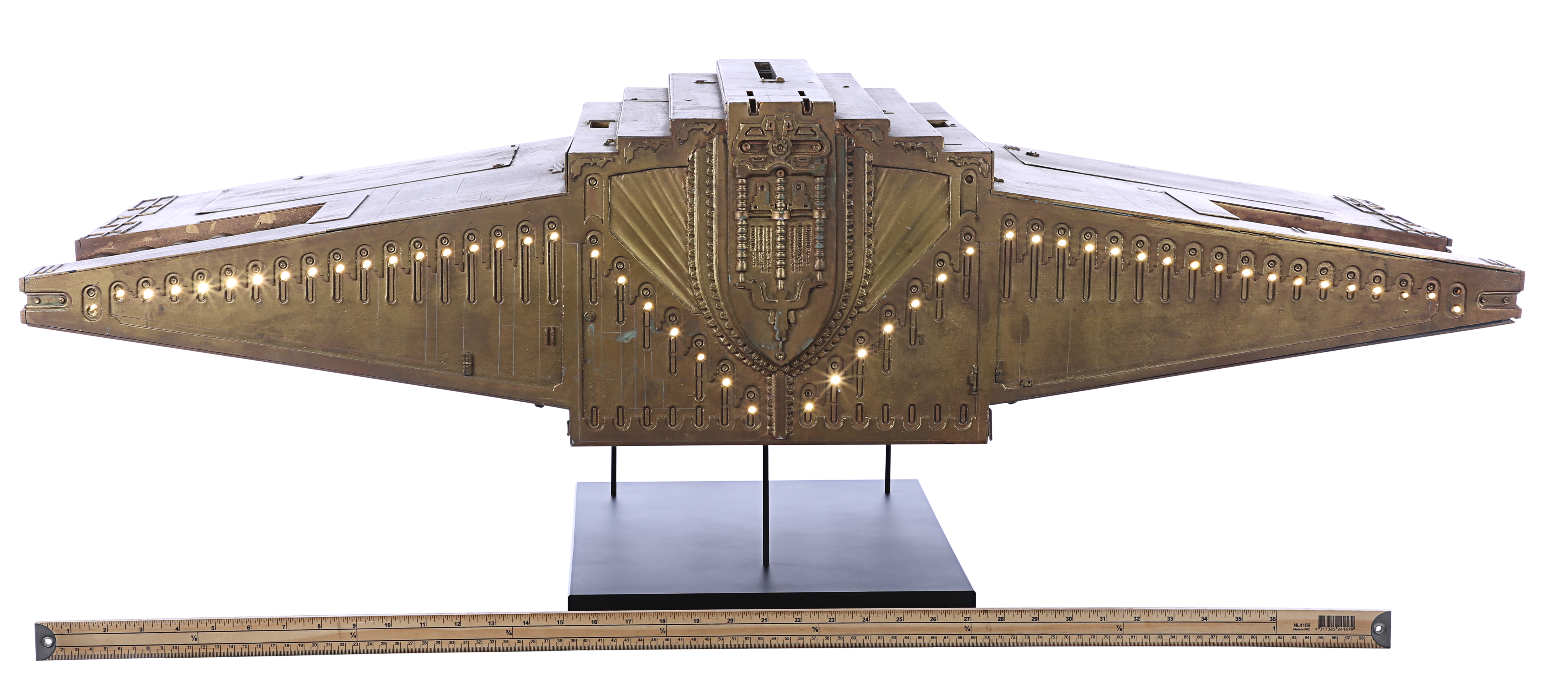 Lot #90 - DUNE (1984) - Light-up Emperor's Flagship Model Miniature