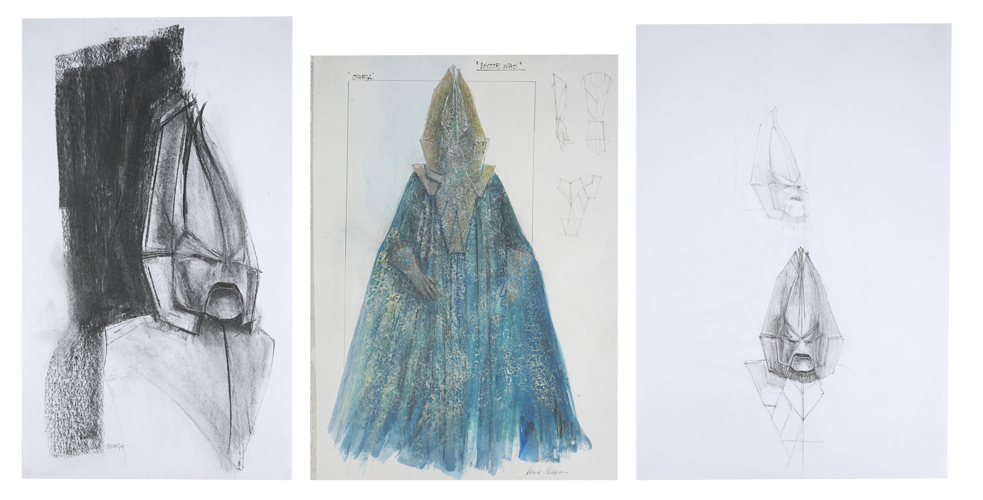 Lot #541 - DOCTOR WHO: THE THREE DOCTORS (T.V. SERIES, 1973) - Set of ...