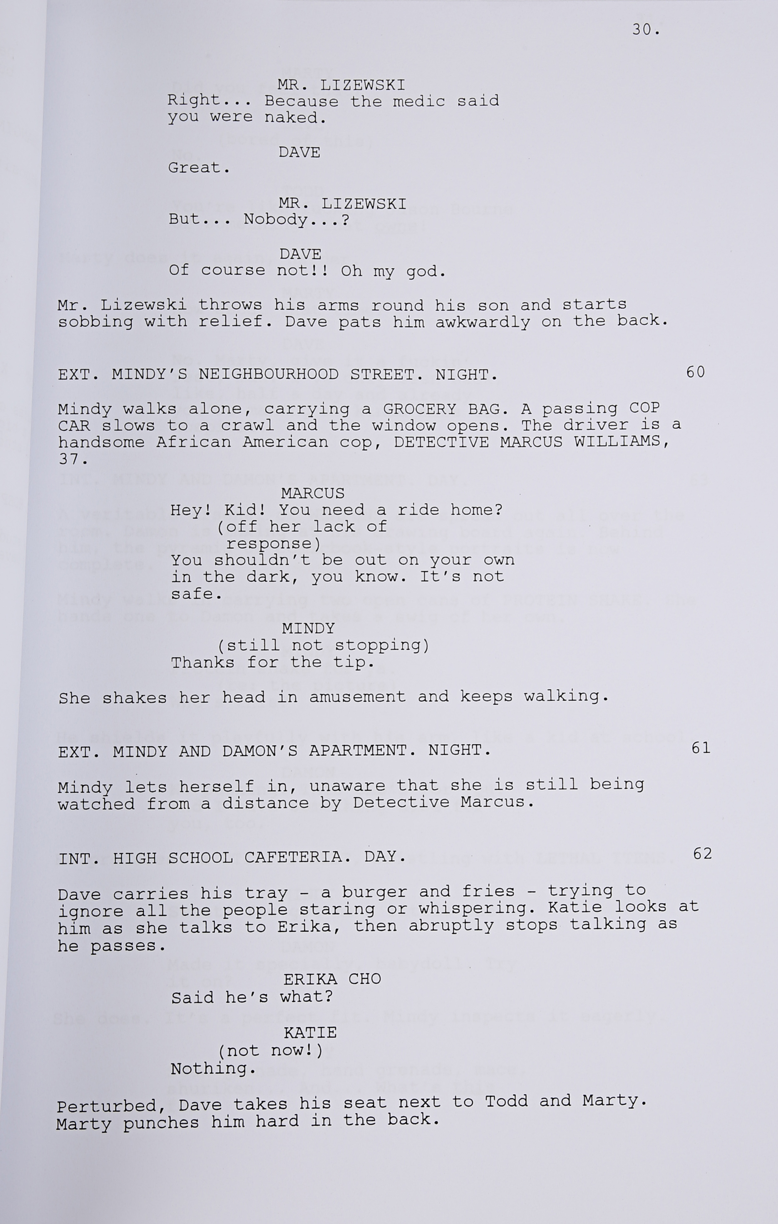 Lot #729 - KICK-ASS (2010) - Two Shooting Scripts and Printed ...