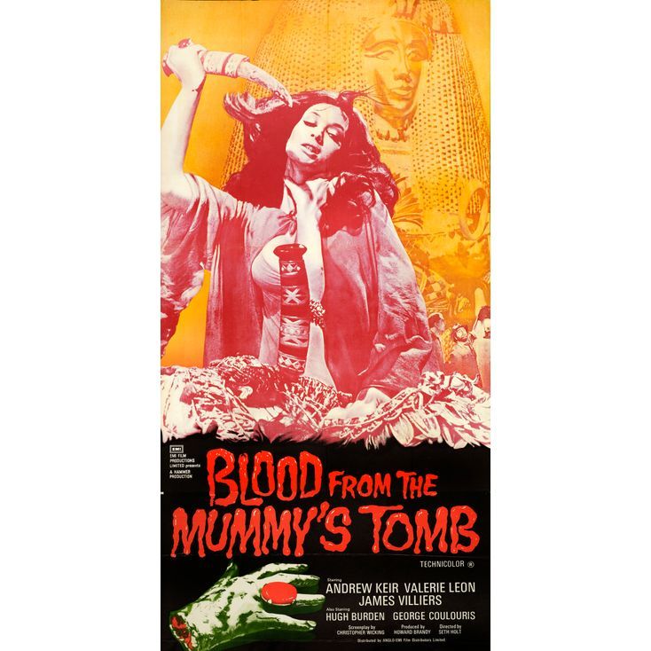 512. BLOOD FROM THE MUMMYS TOMB - British Six Sheet British Six Sheet ...