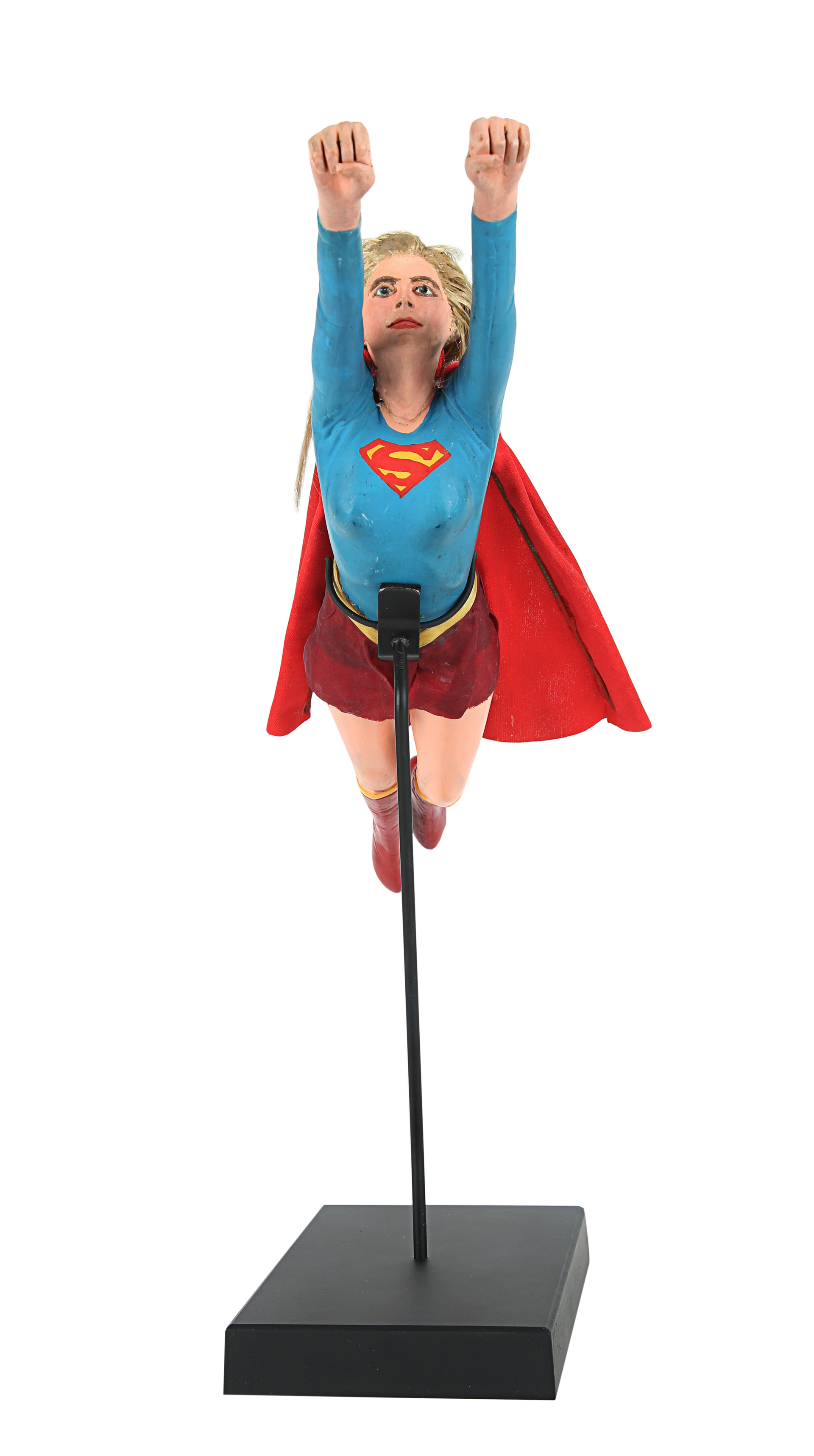 Lot #374 - SUPERGIRL (1984) - Supergirl (Helen Slater) SFX Flying Model ...