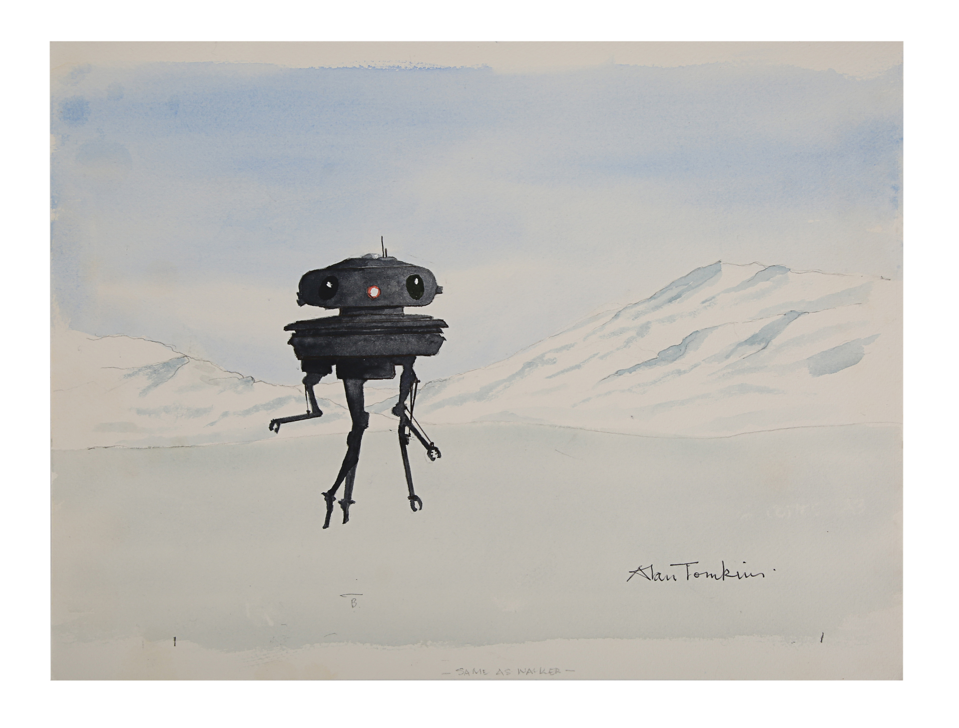Lot #961 - STAR WARS: THE EMPIRE STRIKES BACK (1980) - Alan Tomkins ...