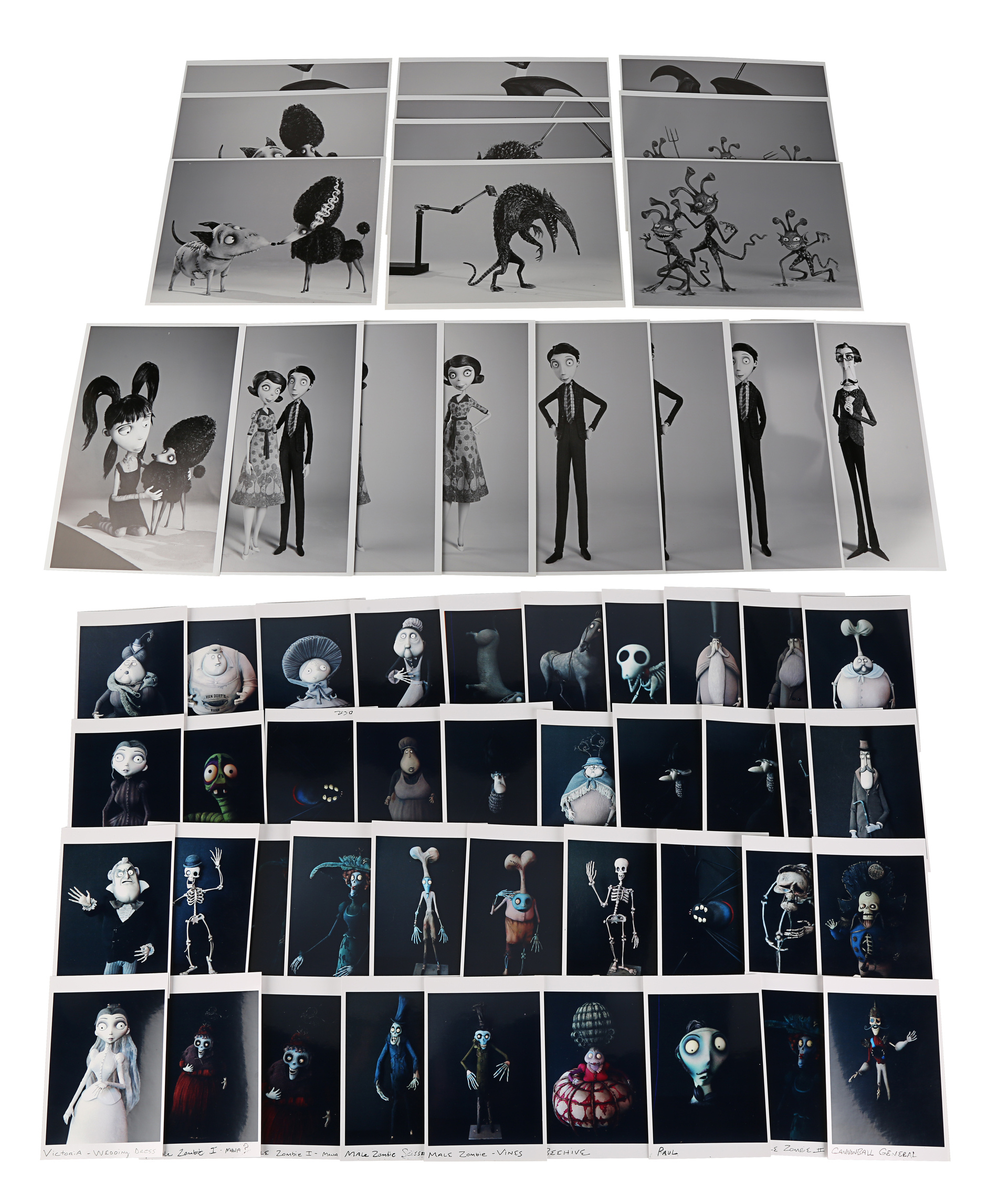 Lot #517 - CORPSE BRIDE (2005)/FRANKENWEENIE (2012)/DARK SHADOWS (2012 ...