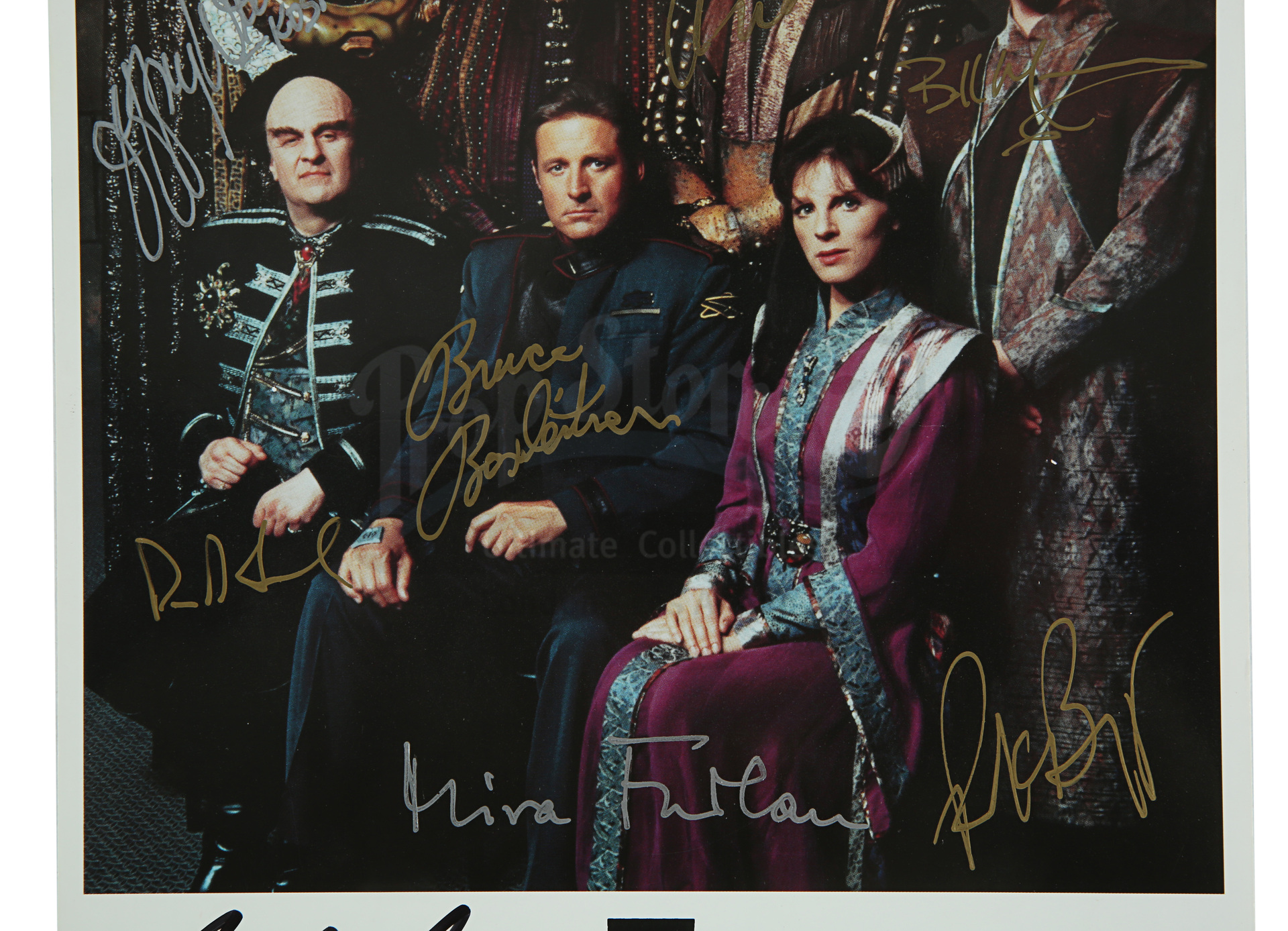 Cast-Autographed Promotional Still | BABYLON 5 (1994 - 1998)