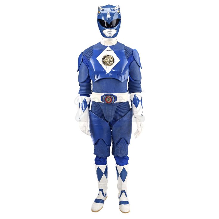 Billy Cranstons (David Yost) Promotional Blue Ranger Suit | MIGHTY ...