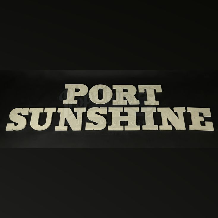 Port Sunshine Lettering | T2 TRAINSPOTTING (2017)