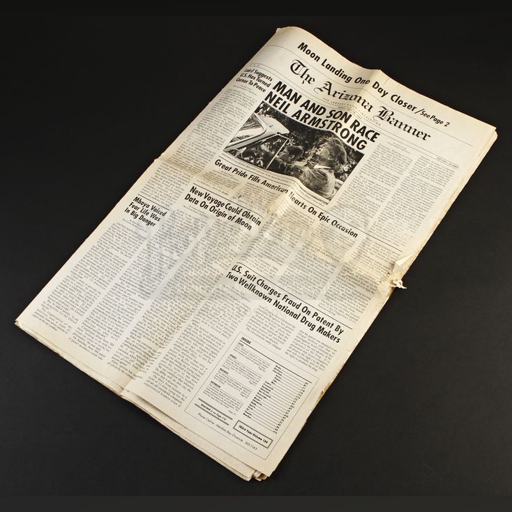 Arizona Banner Newspaper - Man and Son Race Neil Armstrong | PONTIAC ...