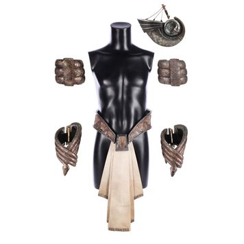 Lot # 403 : STARGATE (1994) - Horus Guard Costume and Continuity Polaroid