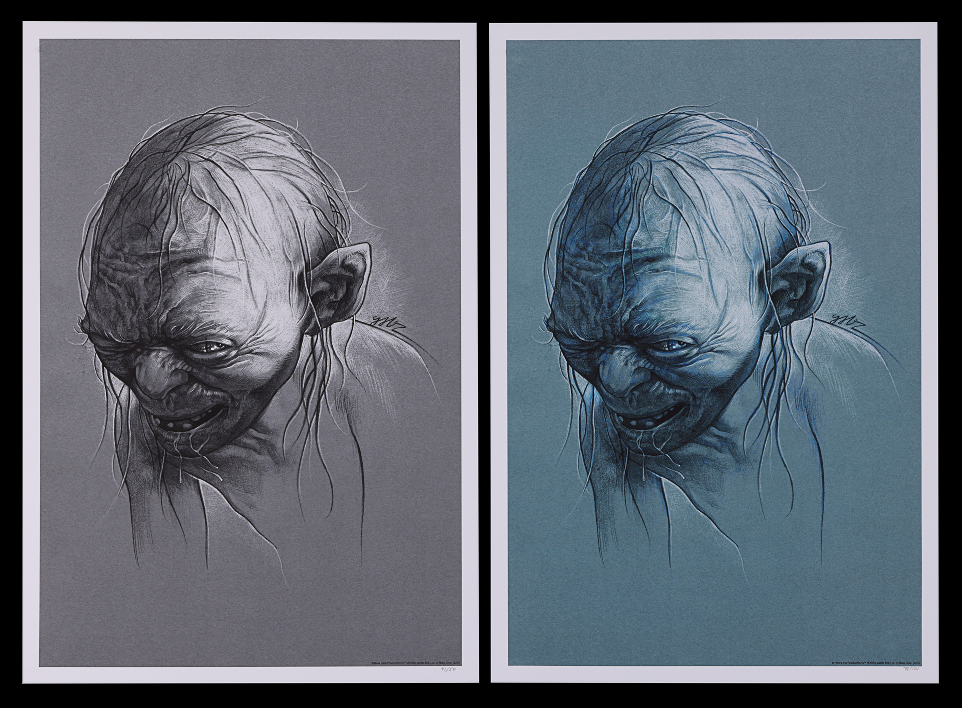 Lot #135 - LORD OF THE RINGS: THE TWO TOWERS (2002) - Two Hand-Numbered ...