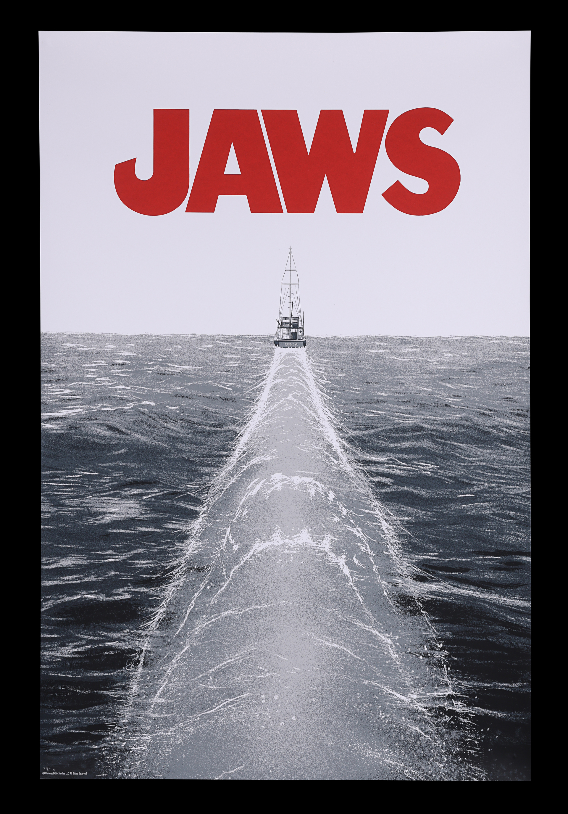 Lot #122 - JAWS (1975) - Hand-Numbered Variant Limited Edition Vice ...
