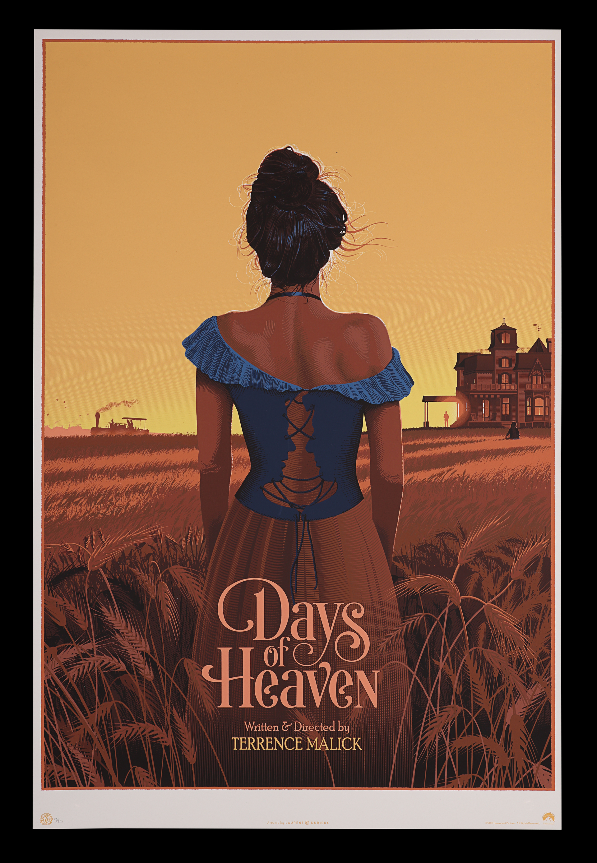 Lot #52 - DAYS OF HEAVEN (1978) - Hand-Numbered Limited Edition Mondo ...