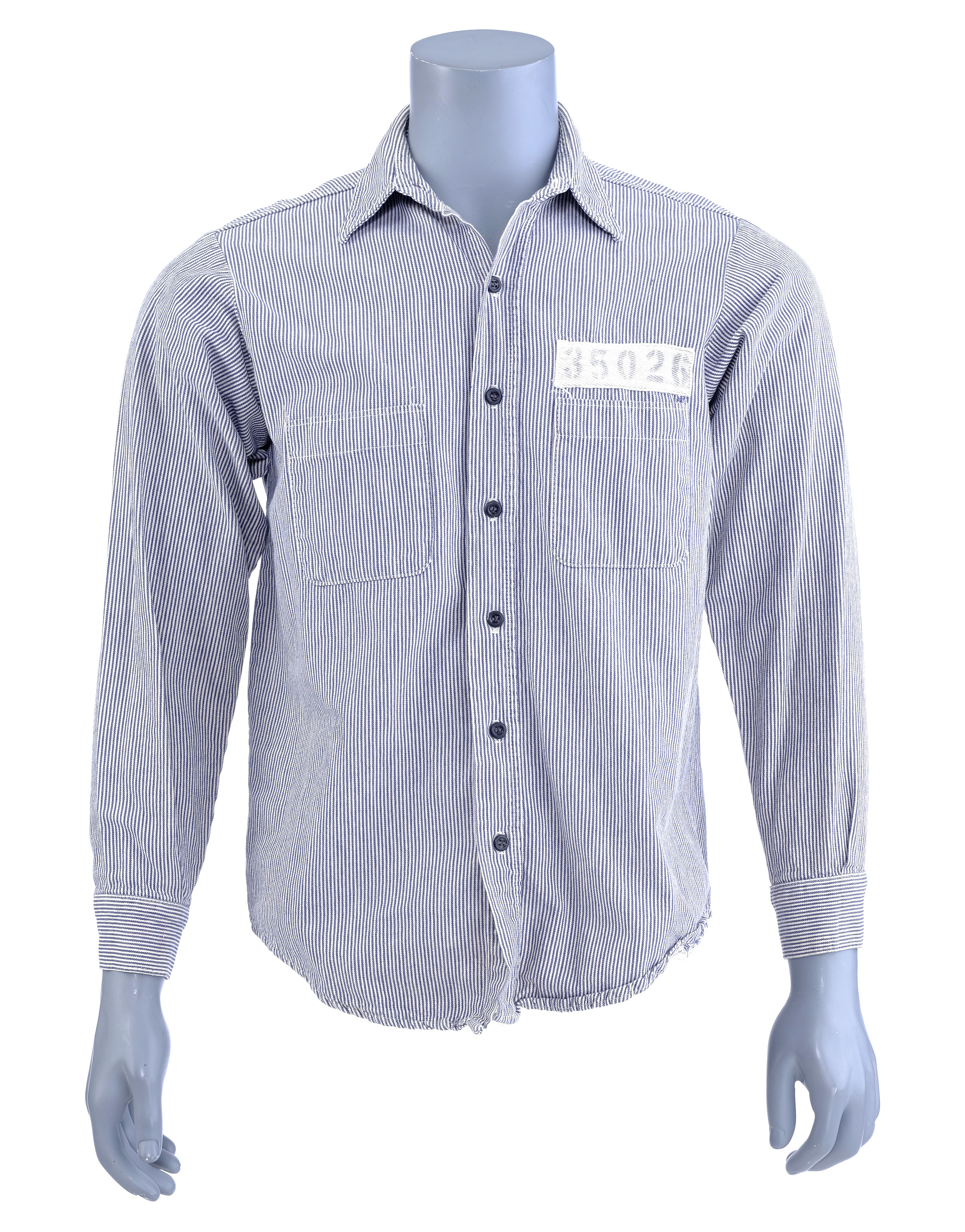 Lot # 1118: The Shawshank Redemption (1994) - Shawshank Prison Inmate Shirt