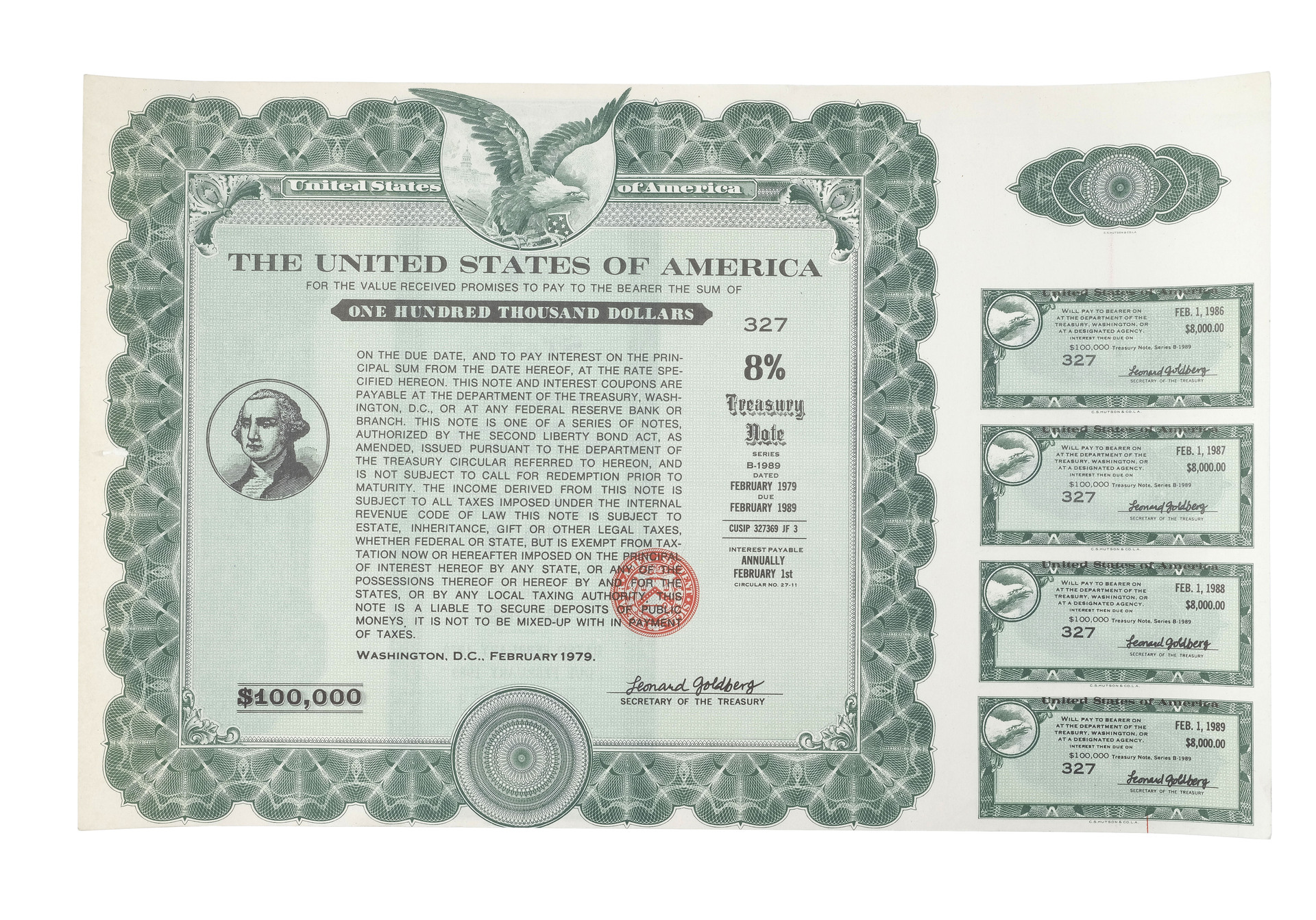 American Bearer Bond | #N# DIE HARD (1988)