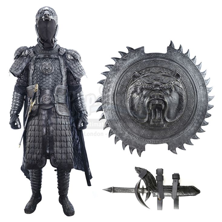 Black Bear General Shao with Shield and Sword | GREAT WALL, THE (2016)