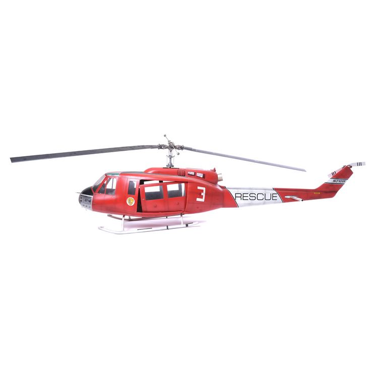 698. Rocky Mountain Rescue Helicopter Model Miniature Replica ...