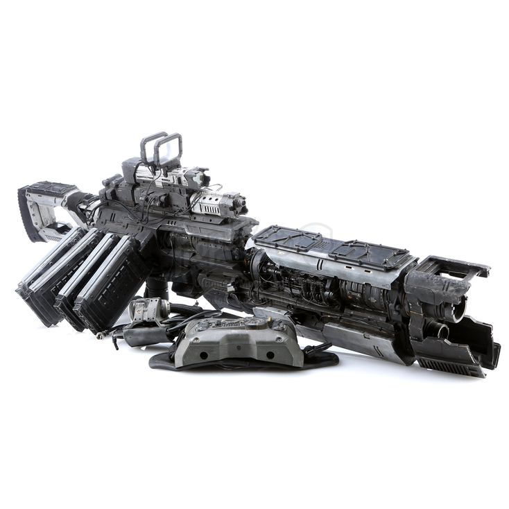 Light-up Stunt Long Barrel Plasma Rifle and Accessories | SPECTRAL (2016)