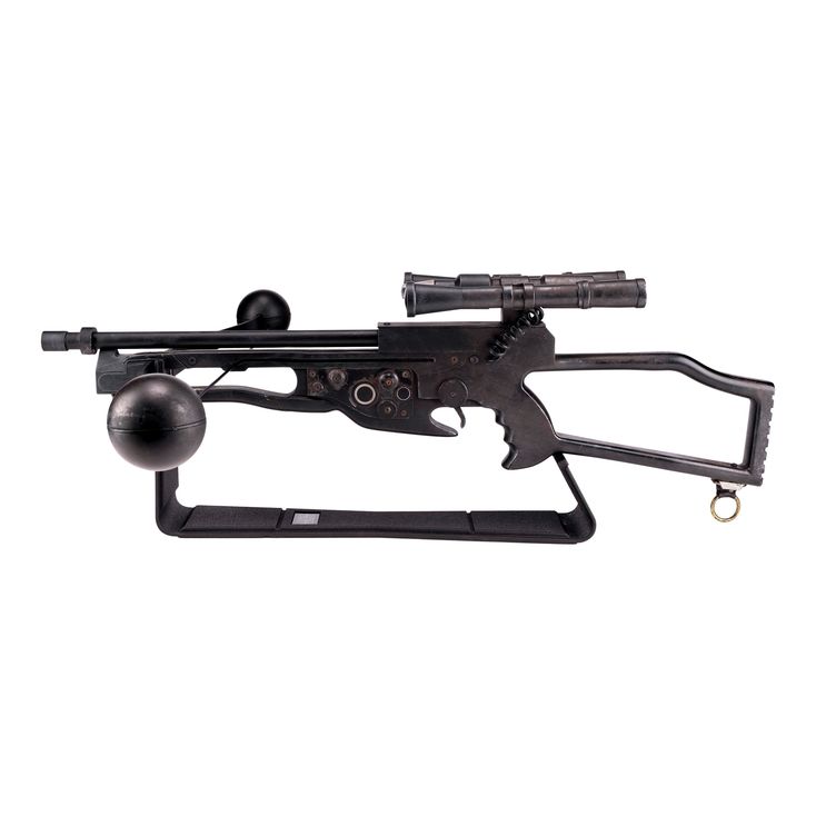 Lot 1715. Propshop Chewbacca Bowcaster Replica | STAR WARS: THE FORCE ...