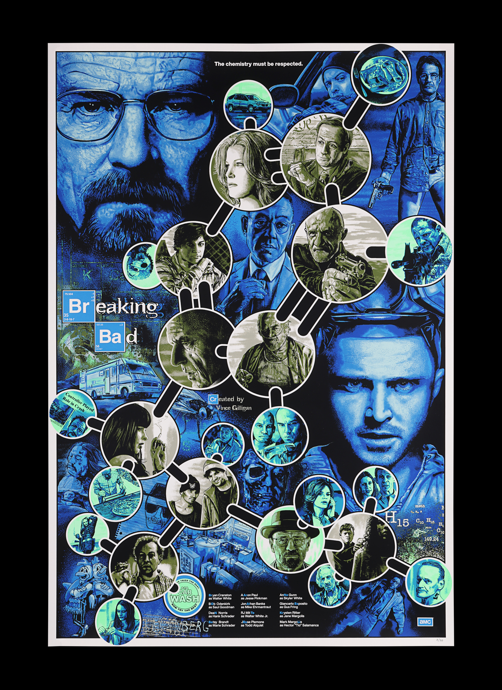 Lot #36 - BREAKING BAD (2008) - Hand-Numbered Limited Edition Lady ...