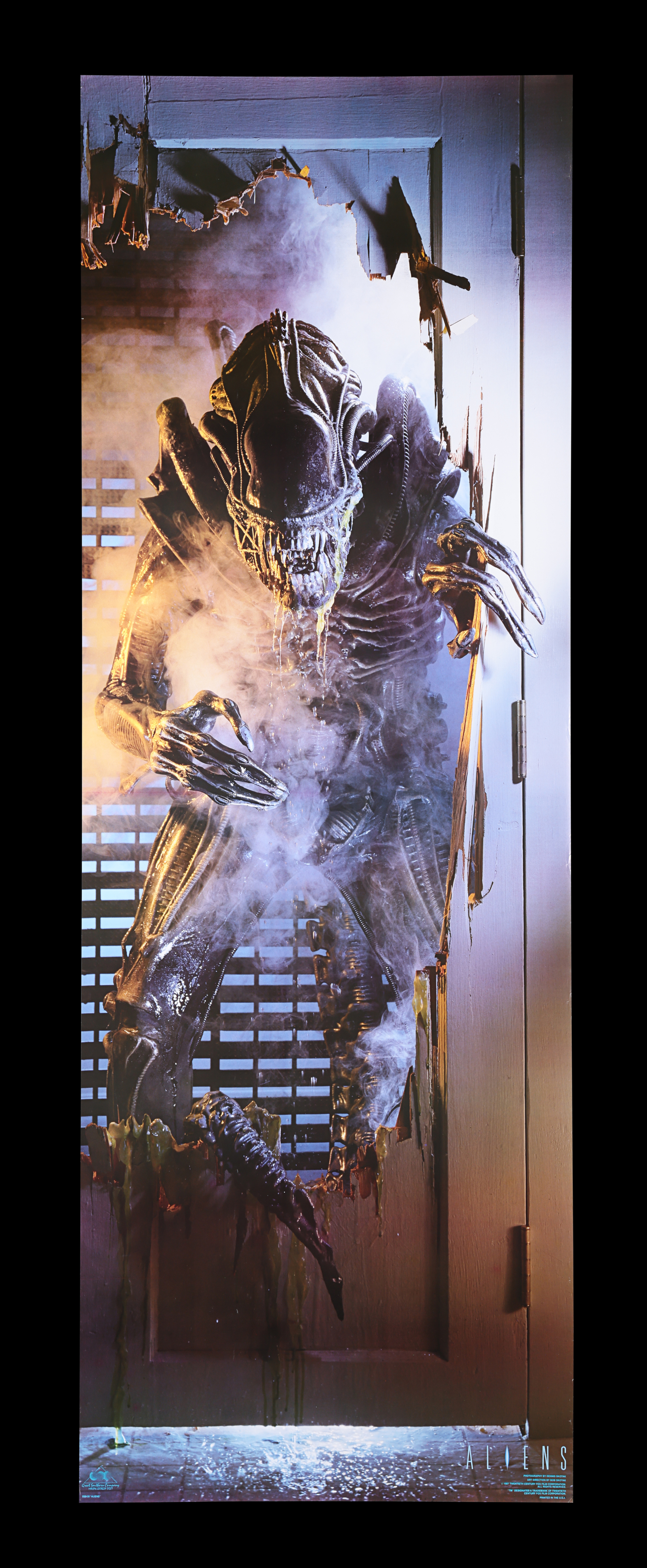 Lot #224 - ALIENS (1986) - Commercial Door Panel, 1987