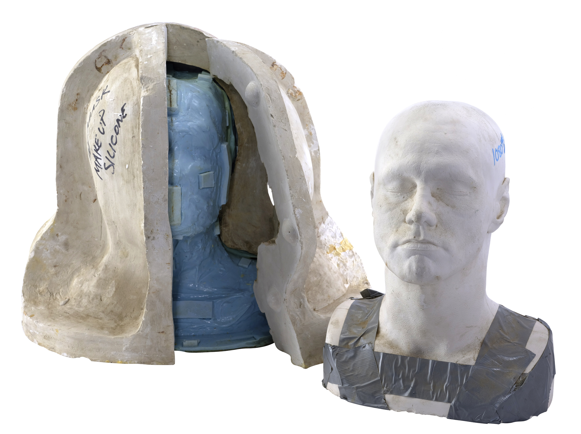 Lot # 954: The Mask (1994) - The Mask SFX Makeup Mold with Jim Carrey ...