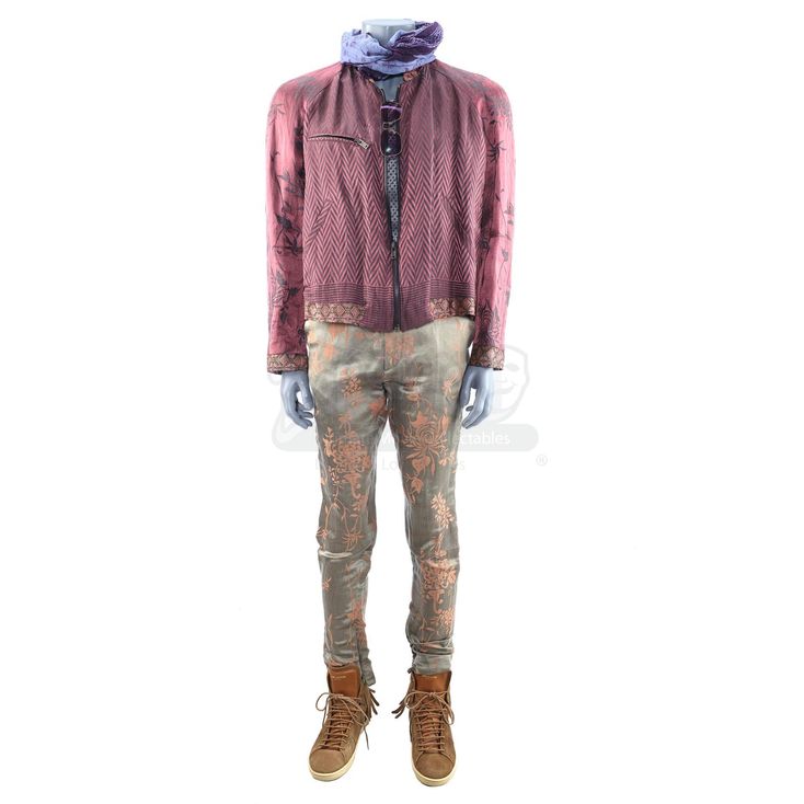 Hansel McDonalds Silk Jacket Costume | ZOOLANDER 2 (2016)