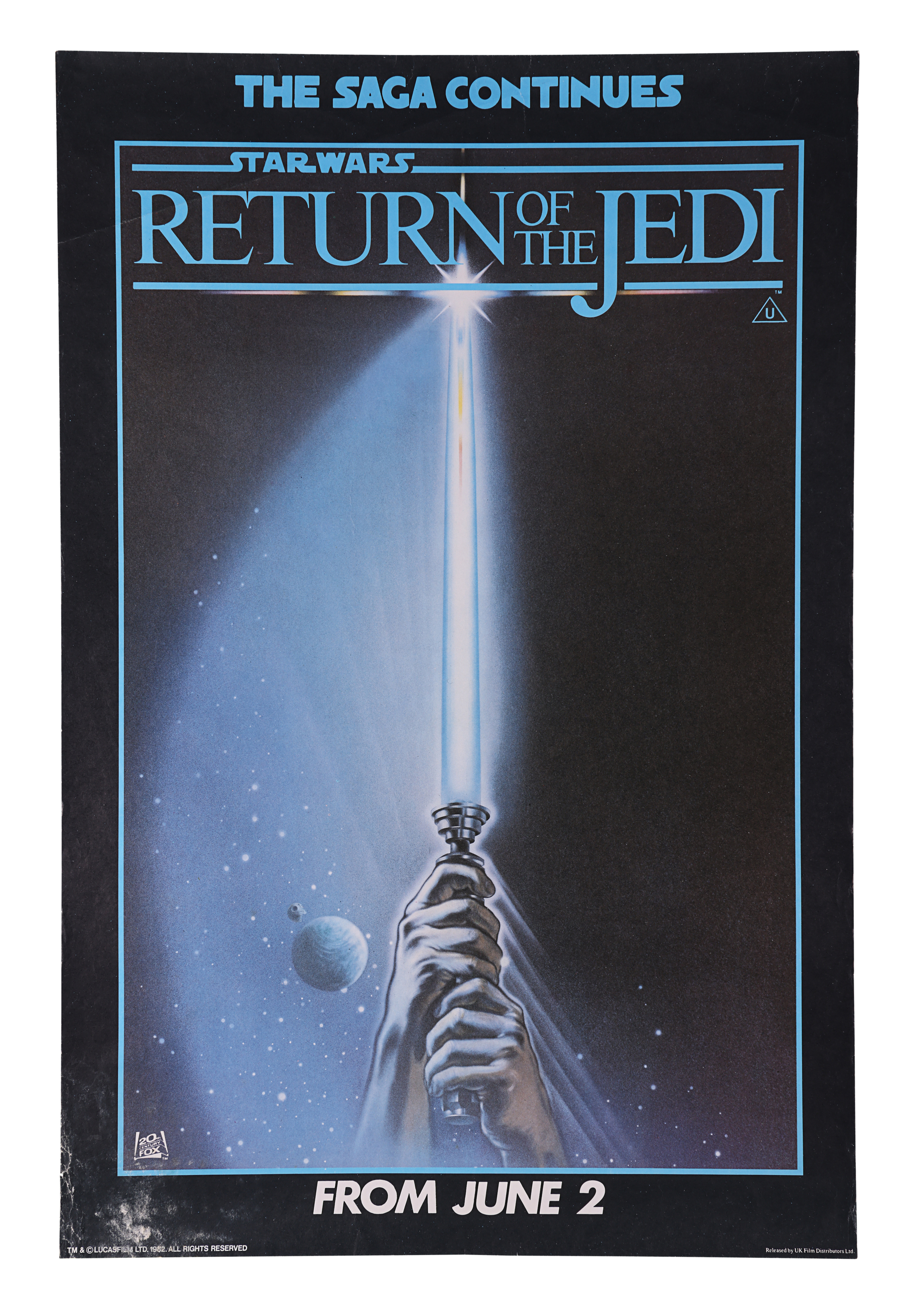 Lot #517 - STAR WARS: EP VI - RETURN OF THE JEDI (1983) - British ...